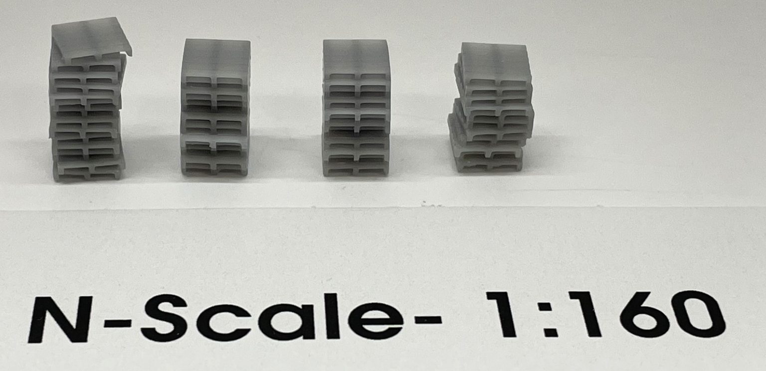 N-Scale Tall Pallet Stacks – Phoenix Precision Models