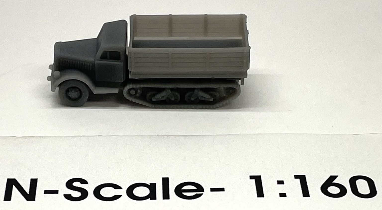 N-Scale Empty Half-Track – Phoenix Precision Models